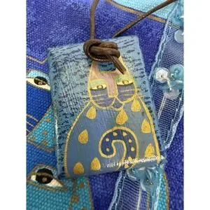 Laurel Burch | Bags | Laurel Burch Small Tote Bag With Wood Charm 1 X 3 ...